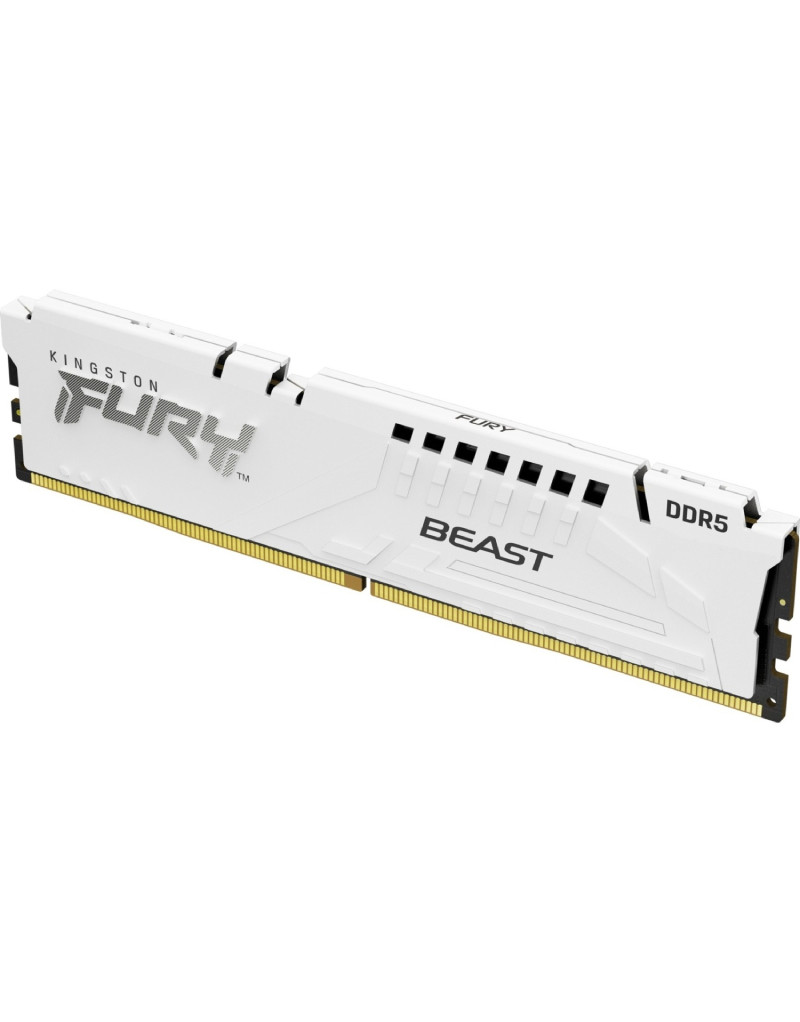 KINGSTON DIMM DDR5 16GB 5600MT/s KF556C36BWE-16 Fury Beast White Expo