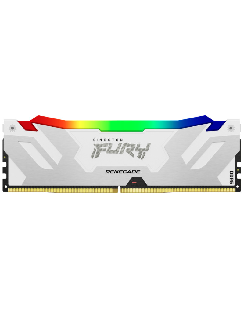 KINGSTON DIMM DDR5 16GB 7600MT/s KF576C38RWA-16 FURY Renegade Silver/White RGB XMP