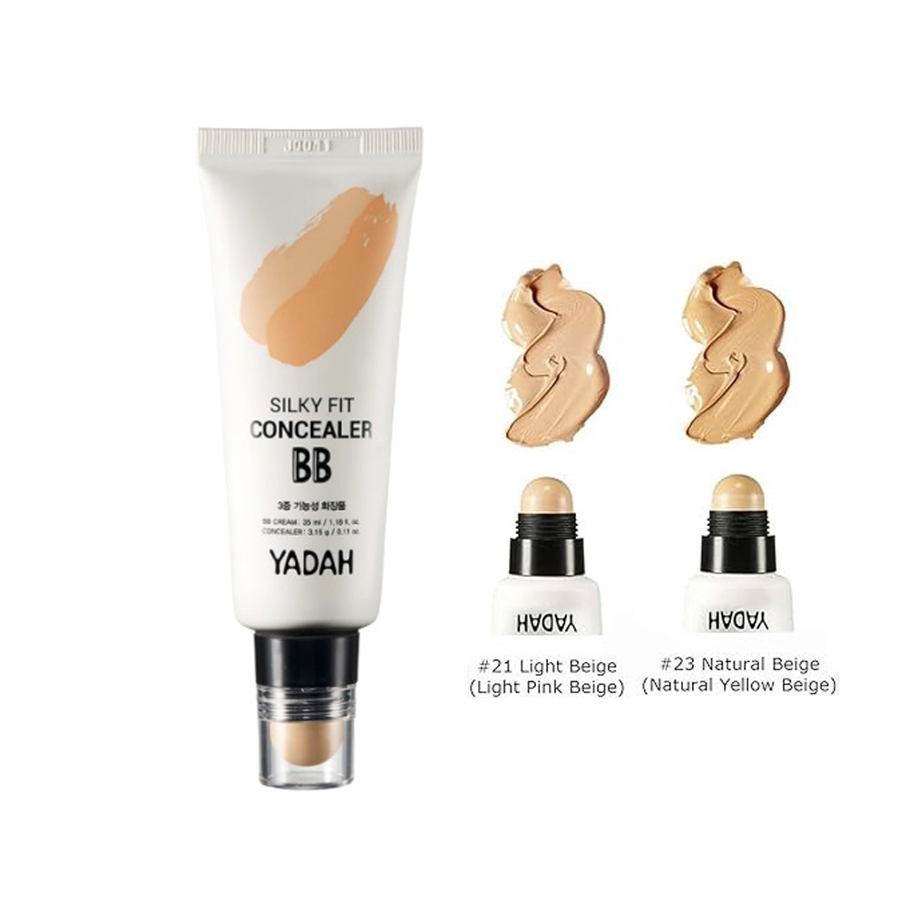 YADAH Silky Fit Concealer BB 21 Light Beige 35 ml