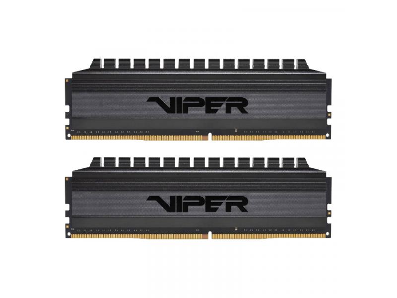 PATRIOT DDR4 32GB 2X16GB 3200MHZ VIPER 4 BLACKOUT SERIES DUAL CHANNEL PVB432G320C6K CENA