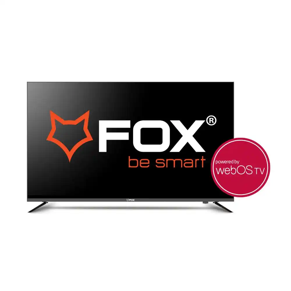 SMART LED TV 43 FOX 43WOS640E 3840×2160/UHD/4K/DVB-T2/S2/C webOS