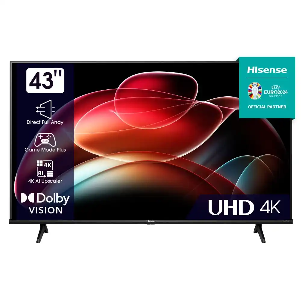 SMART LED TV 43 Hisense 43A6K 3840×2160/UHD/4K/DVB-T2/S2/C