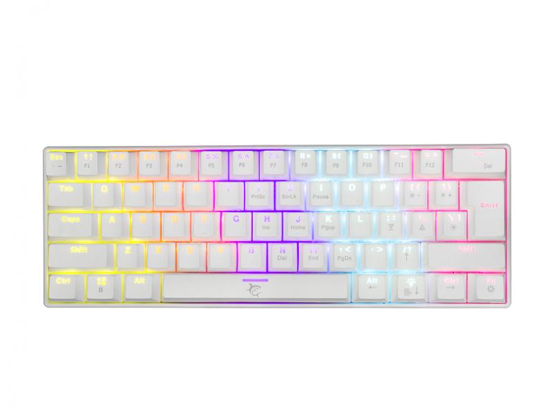 WHITE SHARK GEJMERSKA TASTATURA SHINOBI GK-2022 (BELA) CENA