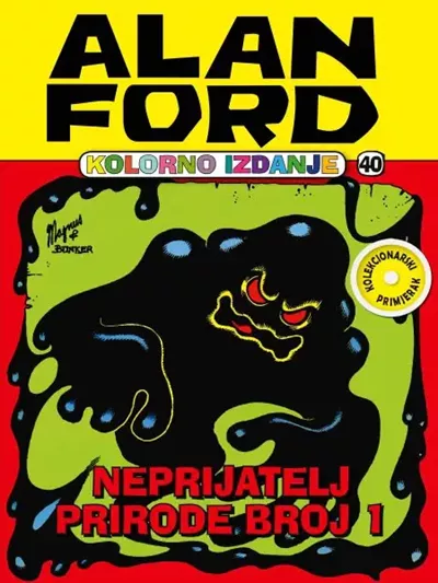 Alan Ford Alan Ford kolor 40 Neprijatelj prirode broj 1