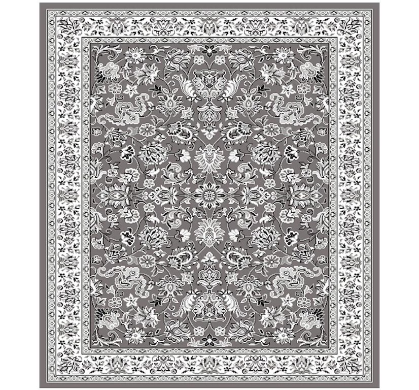 Tepih Selene Ornament 120x170cm sivi