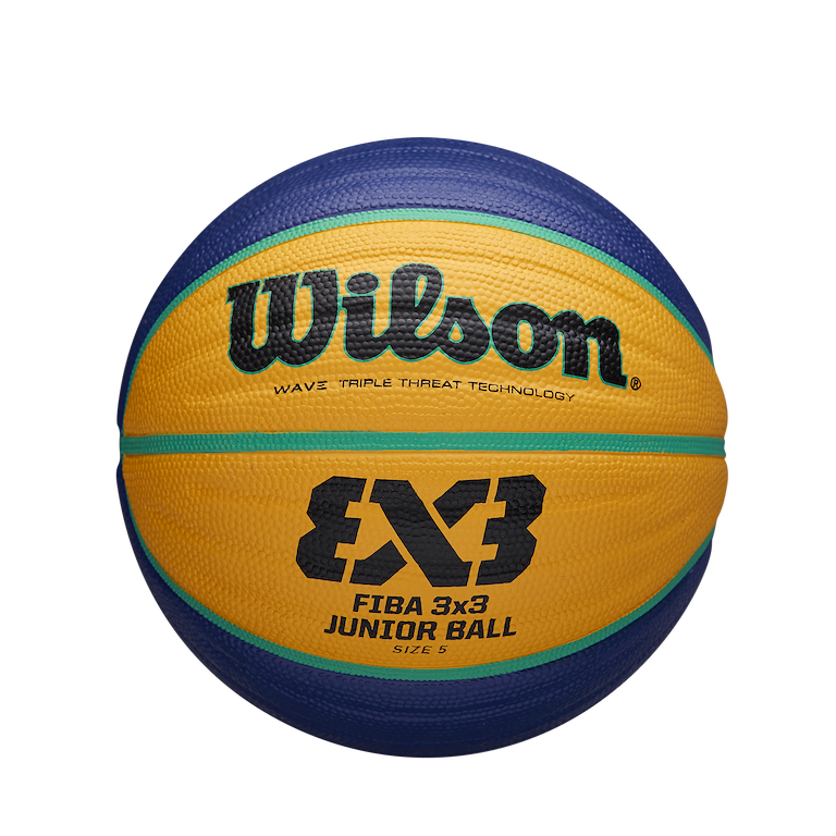 Wilson FIBA 3X3 REPLICA JUNIOR, lopta za košarku, plava