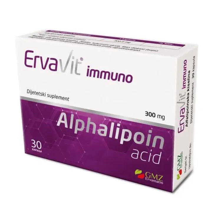 ErvaVit Immuno Alphalipoin acid 30 kapsula