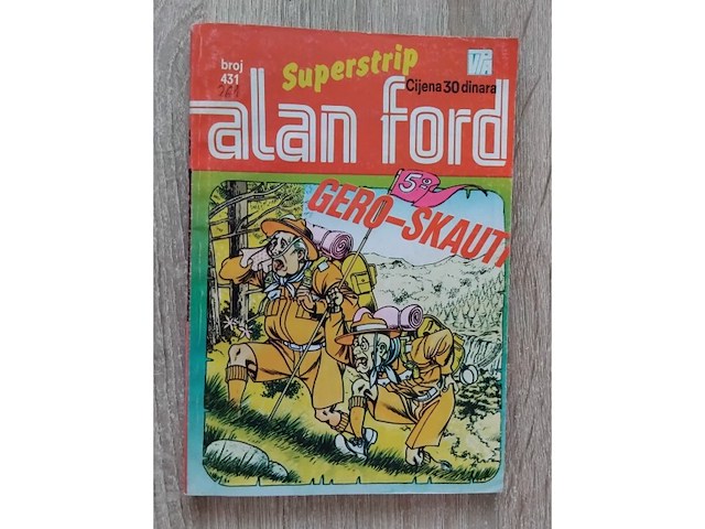 Alan ford Vjesnik br 431 Gero-skauti