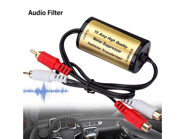 Filter RCA audio signala kod auto radija