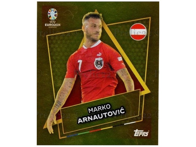 EURO 2024 Germany AUT SP Marko Arnautović, bez potpisa