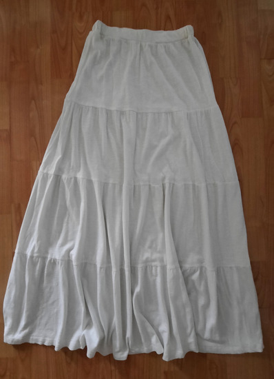 HM duga bela suknja M/L
