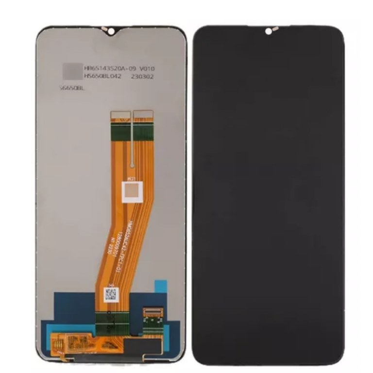 LCD Displej / ekran za Samsung A042 Galaxy A04e + touchscreen (without frame) Black Service Pack ORG/GH81-23088A