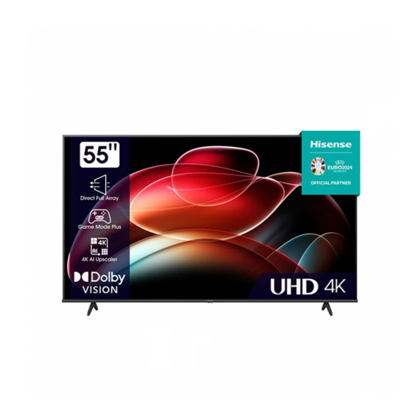 Televizor Hisense H55A6K Smart, LED, 4K UHD, 55"(140cm), DVB T/C/T2/S2