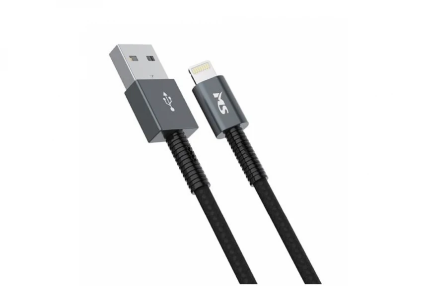 KABL MS USB-A 2.0 ->LIGHTNING, 1m, MS, crni