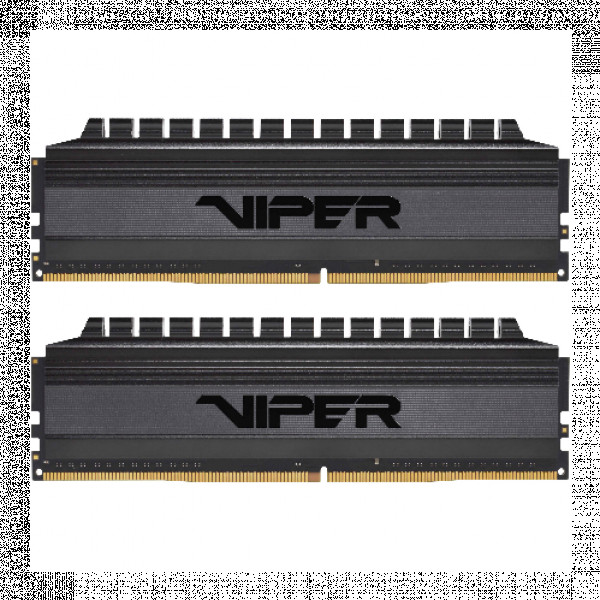 Memorija DDR4 32GB 2x16GB 3200MHz Patriot Viper 4 Blackout Series Dual Channel PVB432G320C6K