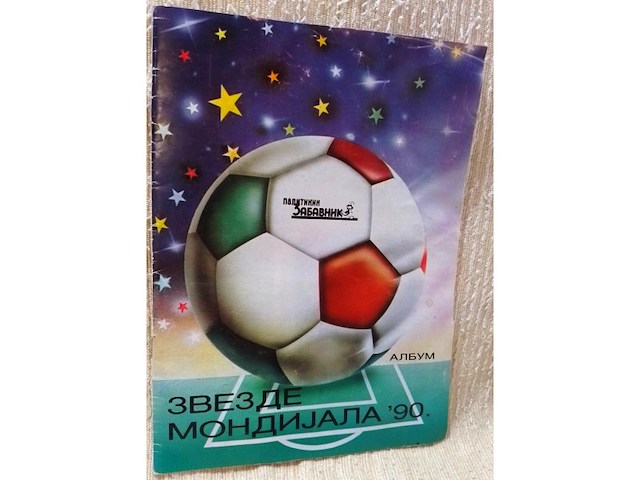 ALBUM ZA SLICICE Zvezde Mondijala `90