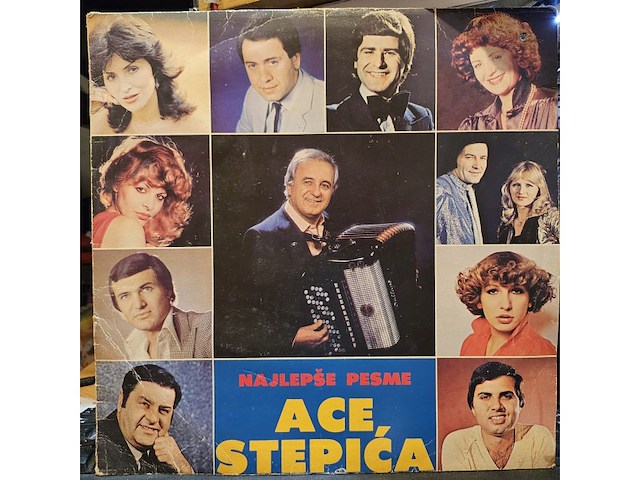 Aca Stepić ‎– Najlepše Pesme Ace Stepića, LP