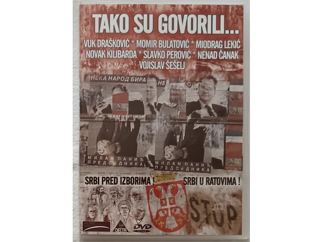 TAKO  SU  GOVORILI  ( Rez: Miroslav Vukmirovic )