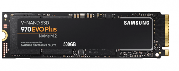 SAMSUNG M.2 NVMe 500GB SSD 970 EVO PLUS, V-NAND 3500/3200MB/s (single-sided), 2280 ( MZ-V7S500BW )