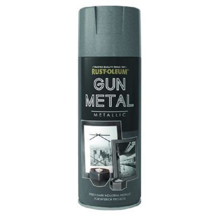 Rust Oleum - Sprej metalik crni čelik - 400ml