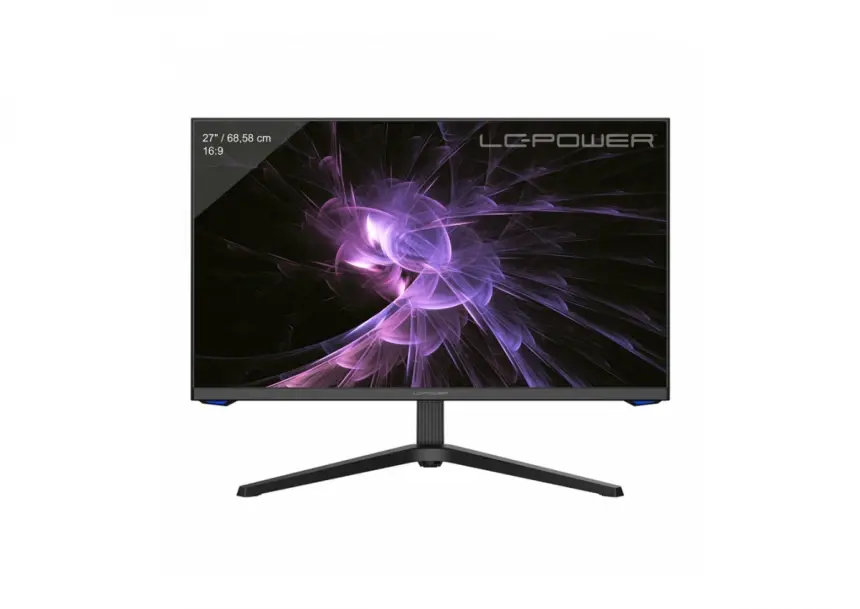 Monitor 27" LC Power LC-M27-QHD-180 IPS panel 2560x1440 2xDP/2xHDMI, Audio out, Pivot