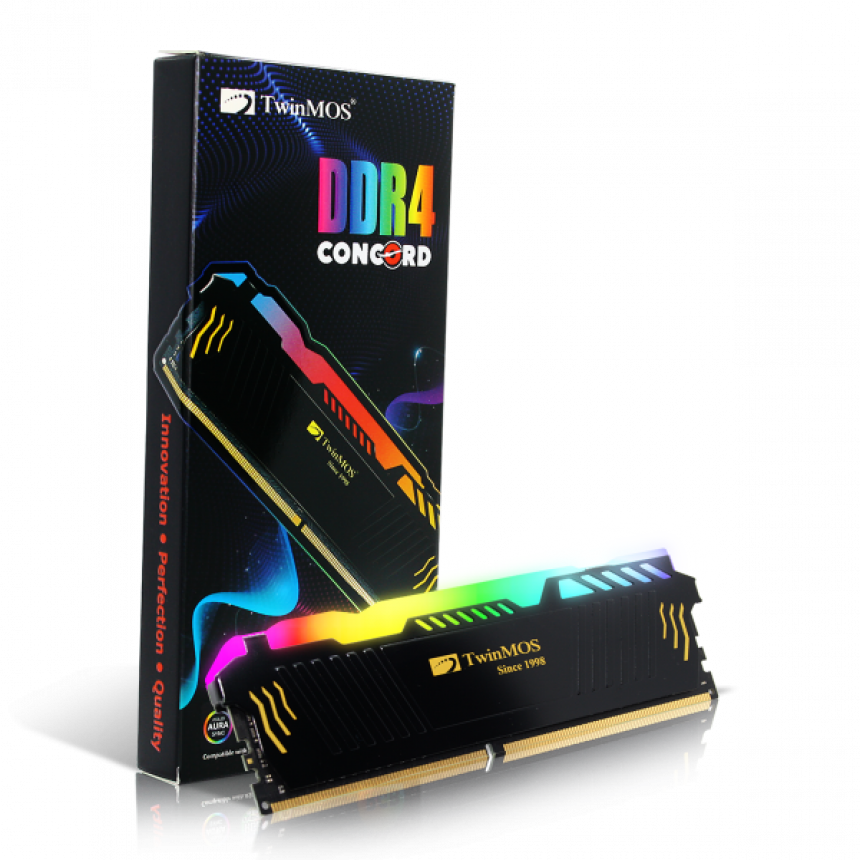RAM DDR4 16GB 3200MHz TwinMOS CONCORD RGB D416GB3200DRGB-C22
