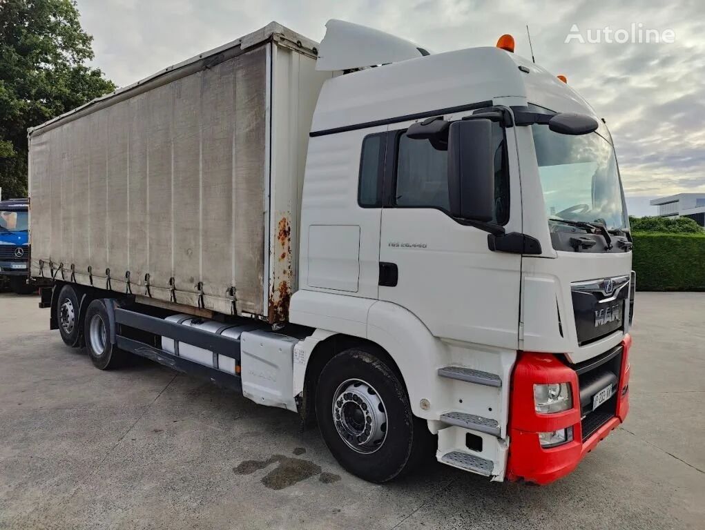 MAN TGS 26.440 6x2 BL kamion sa klizna zavesa cerada