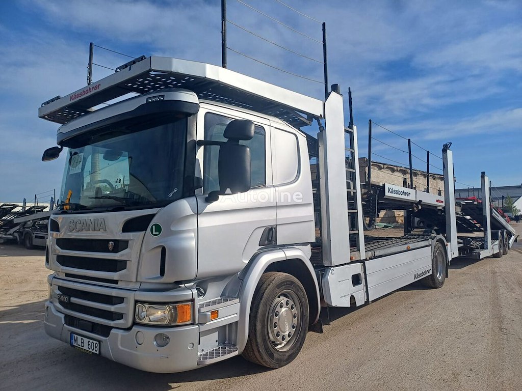 Scania Kassbohrer 2009 autotransporter + prikolica autotransportera