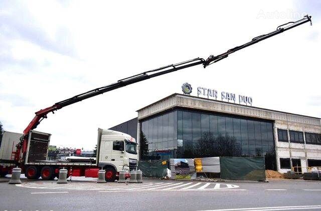 DAF XF 440 6x2 FASSI F 365 FLY JIB TRAILER CRANE kamion platforma