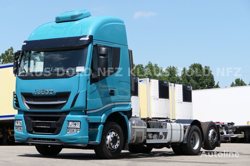 IVECO 460 Stralis BDF Retarder Vollluft 2-Tanks LBW vozilo za prevoz kontejnera