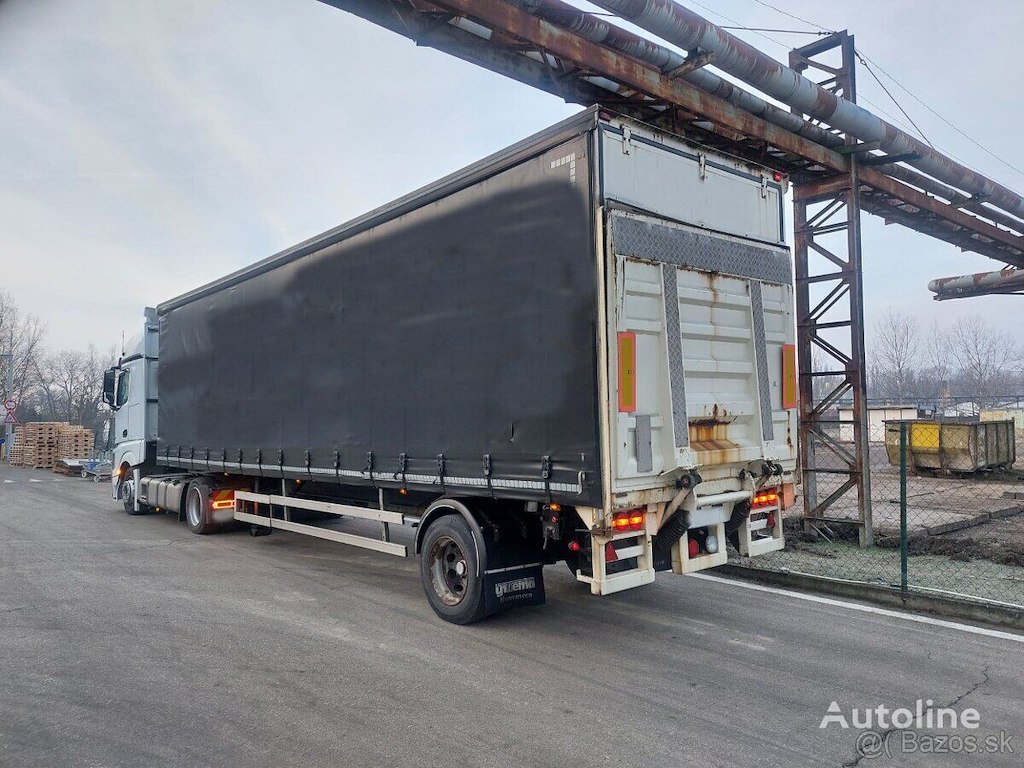 City Trailer ladebordwand 10,5m poluprikolica s ceradom