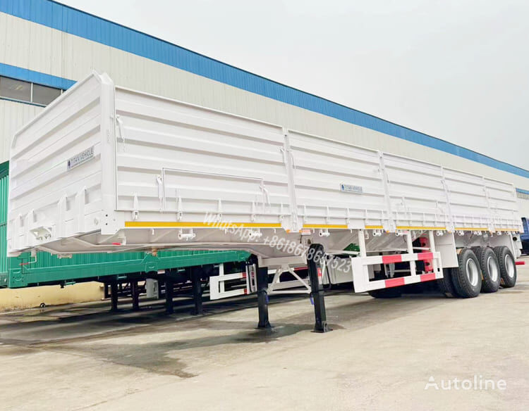 Nova 60 Tons Sidewall Trailer Price in Djibouti poluprikolica za prevoz zrna