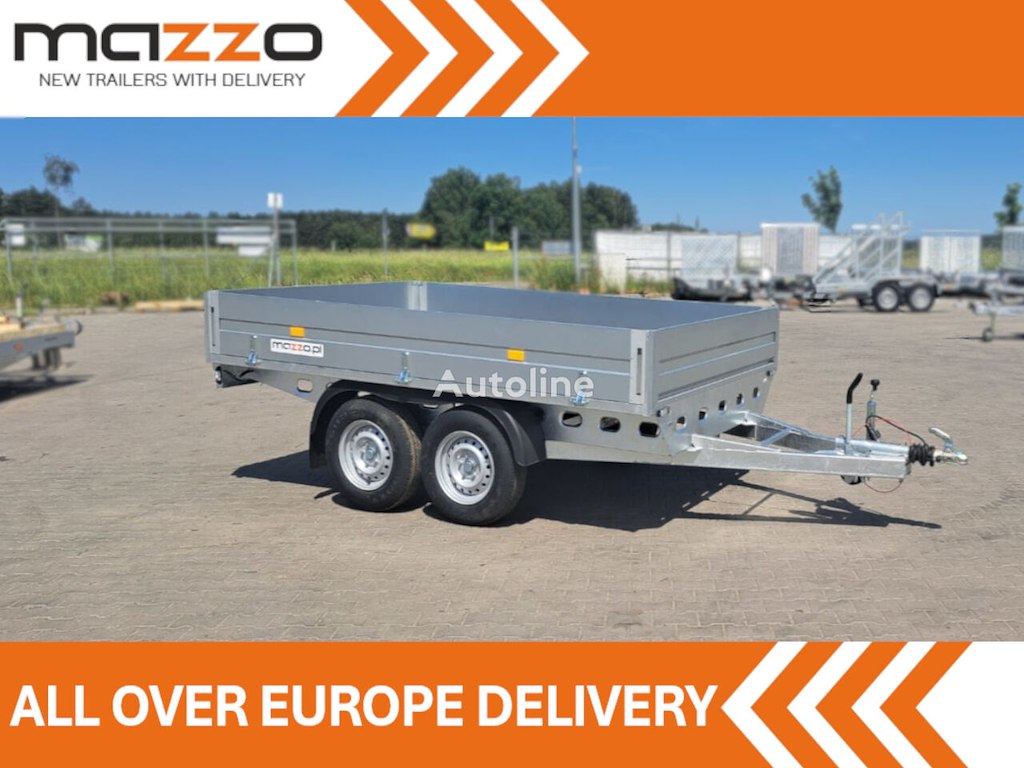 Nova Rydwan EURO B-2600/1/E5 300x195x30cm PLATFORM RYDWAN two-axle braked f prikolica sa ravnom platformom