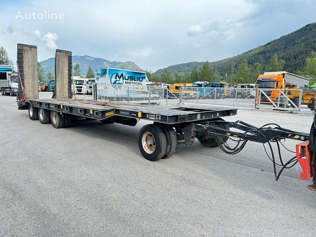 Goldhofer 2,75m Breit 1+3 hydraulische Rampen 30100Kg Nutz prikolica za građevinske strojeve