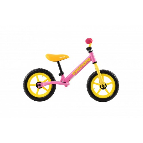 Capriolo Gur gur BMX 12 pink-žuti dečiji bicikl