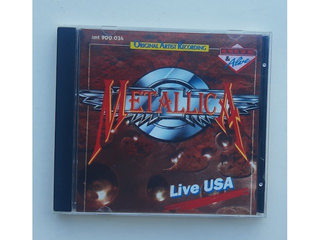 Metallica – Live USA  (CD) Europe