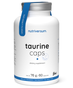 NUTRIVERSUM Taurine 1000 mg
60 kapsula