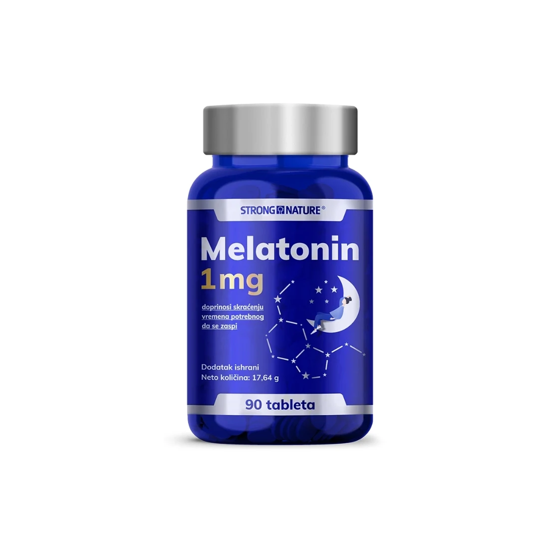 STRONG NATURE® Melatonin 1 mg 90 Tableta