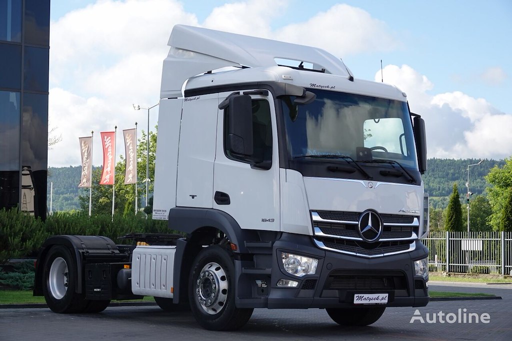 Mercedes-Benz ACTROS 1840 / PEŁNY ADR / NISKA KABINA / WAGA: 6200 KG / MAŁY PR tegljač