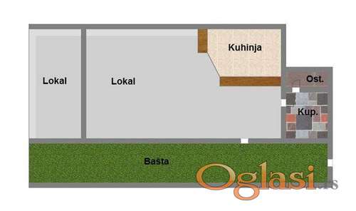 Lokal,Centar, 30m2