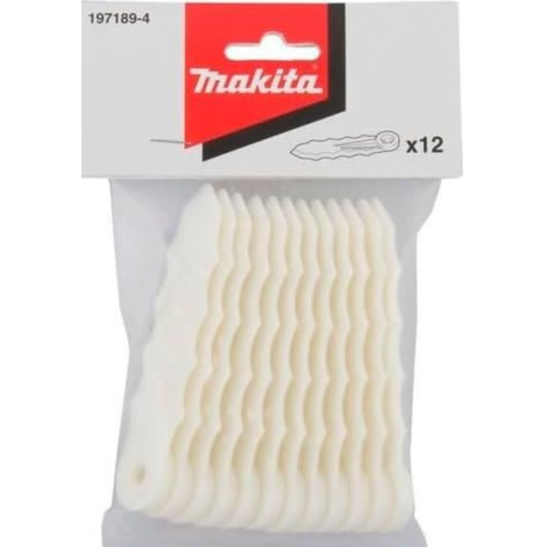 Makita – Plastični nož za trimer 12kom. – 197189-4