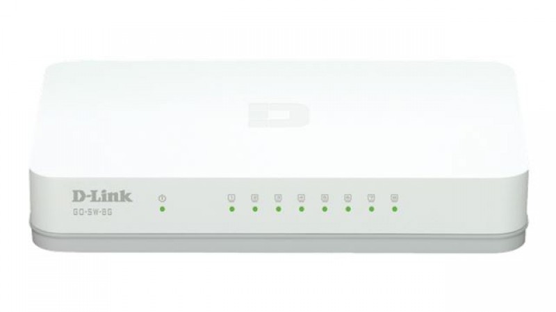 Switch 8-portni gigabitni D-Link GoSwitch8G