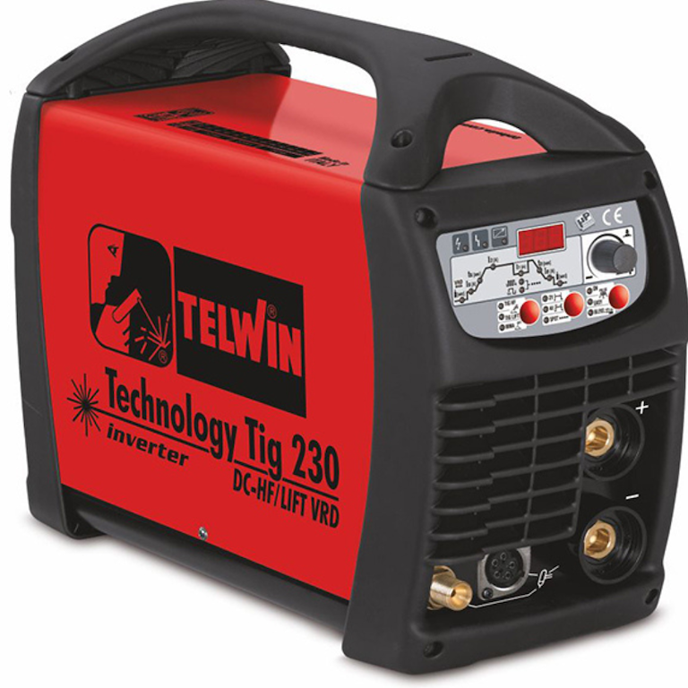 Telwin – Inverter aparat za zavarivanje TECHNOLOGY TIG 230DC HF/LIFT VRD 230V – 816040