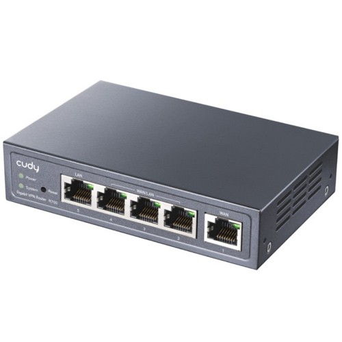 Cudy 24-GbE PoE, 2 Uplink GbE + 2 Uplink SFP Switch | R700