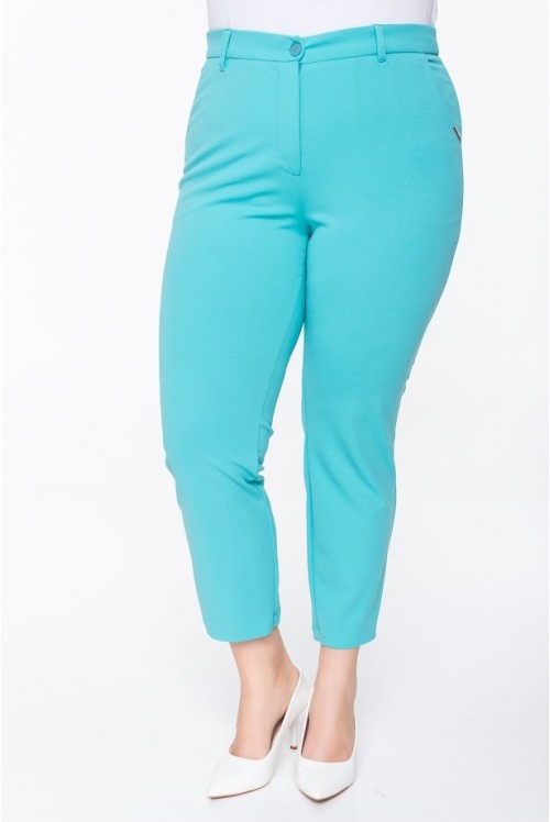 Pantalone Blanka Mint Wannabee Za Punije Dame