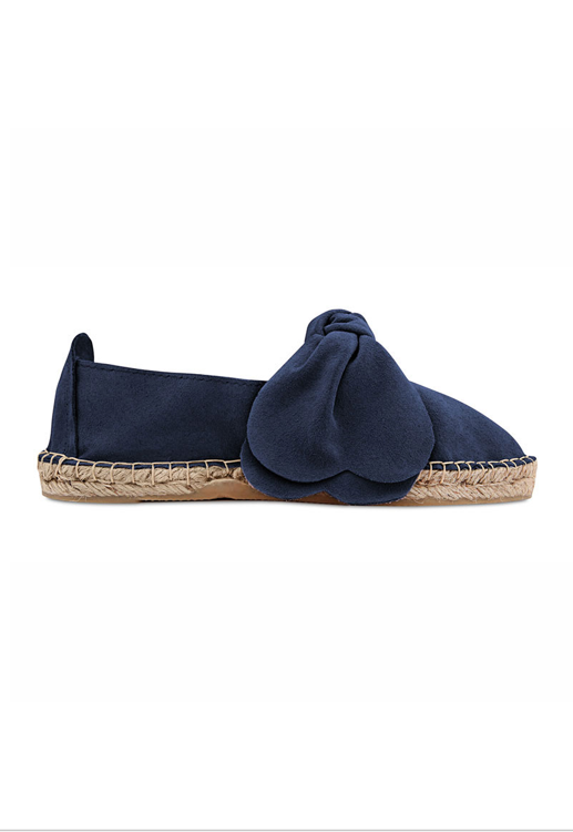 Espadrile sa mašnom Navy Blue