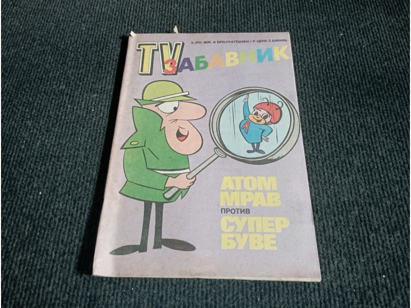 TV ZABAVNIK broj 11 (sa posterom)