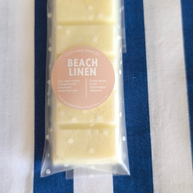 Beach Linen wax melts, mirisni vosak za topljenje