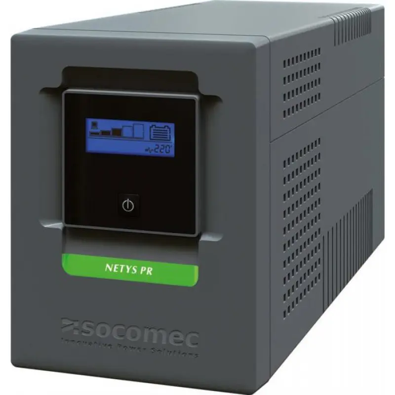 SOCOMEC UPS NeTYS PR-MT 1500A/1050W 230V 50/60Hz/AVR/STEPWAVE/RJ45/USB
