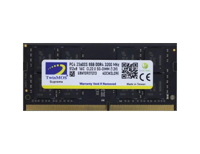 TWINMOS RAM SODIMM DDR4 8GB 3200MHz MDD48GB3200N